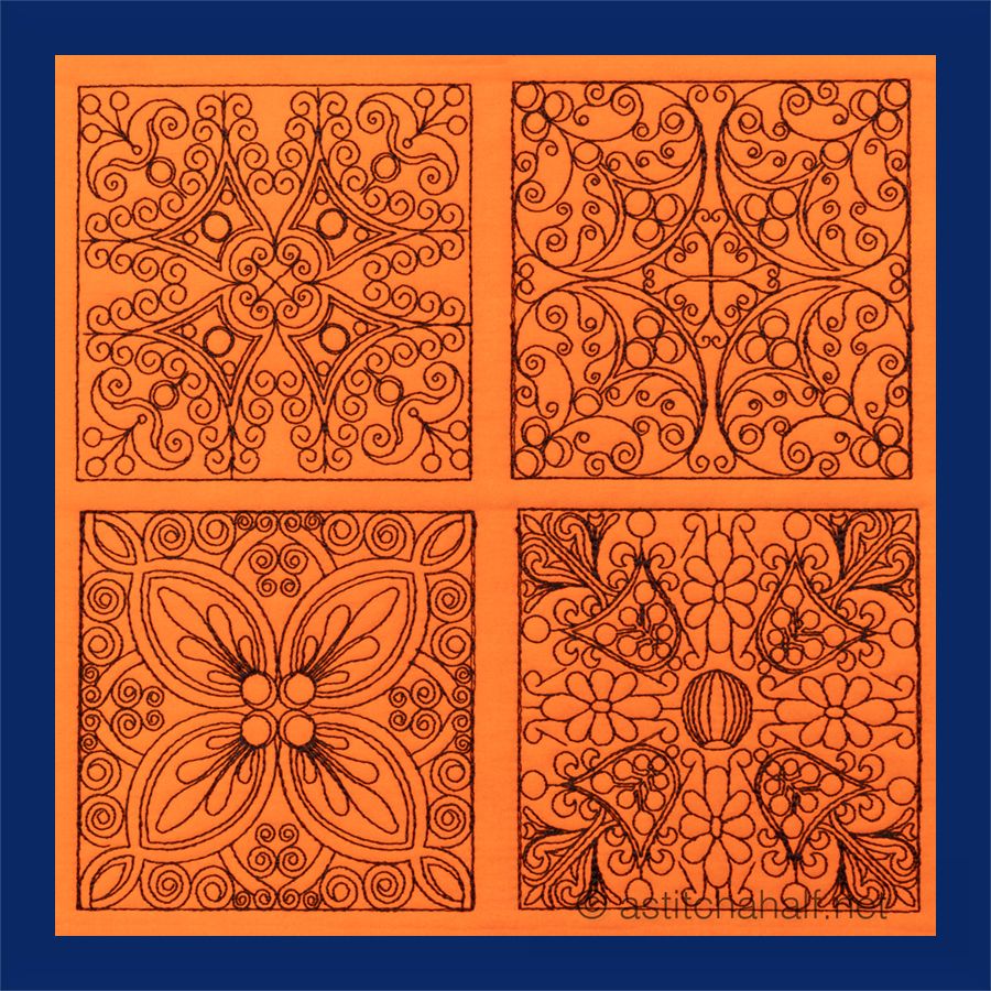 Talavera Grand Mosaic Selection - aStitch aHalf