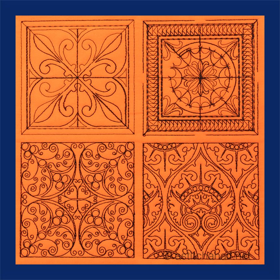 Talavera Grand Mosaic Selection - aStitch aHalf