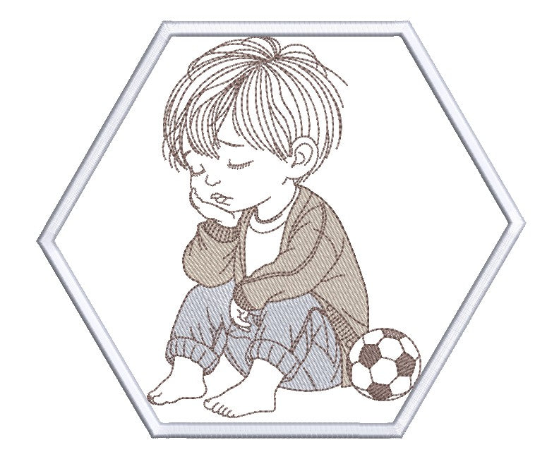 Little Boy Wednesday - aStitch aHalf