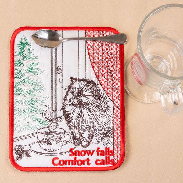 Snow Falls Comfort Calls Bundle - aStitch aHalf