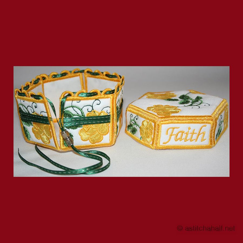 Rose Nesting Boxes - aStitch aHalf