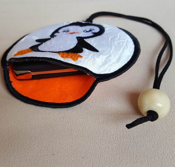 Little Penguin Key Pouch - aStitch aHalf