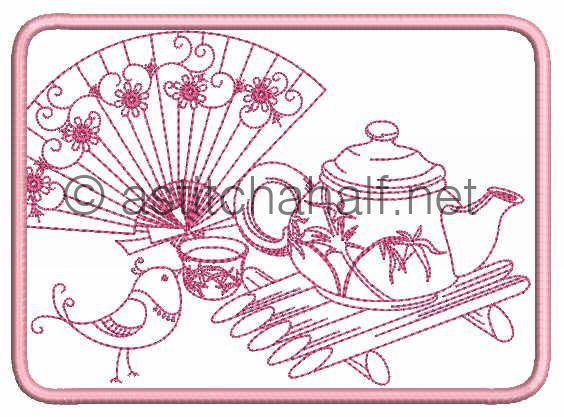 Japanese Tea Mug Rugs - aStitch aHalf