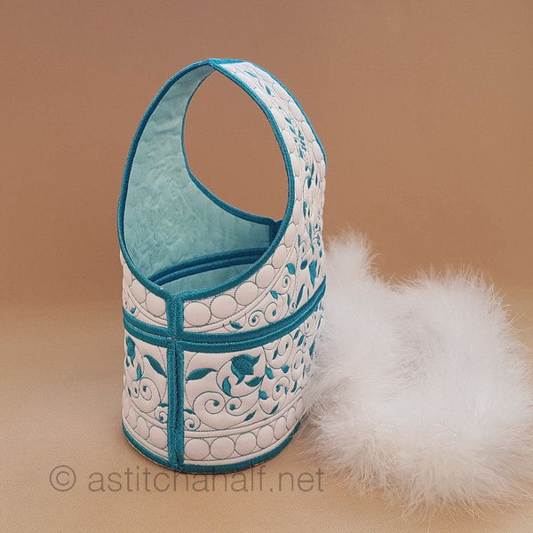 Down to Earth Basket - aStitch aHalf