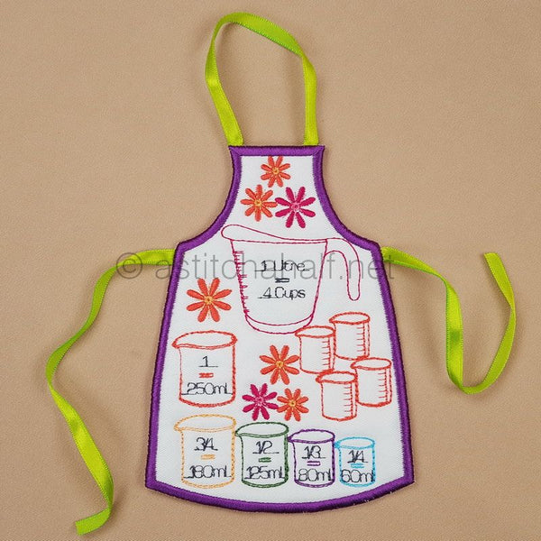 Mini Apron Kitchen Helpers Combo - aStitch aHalf