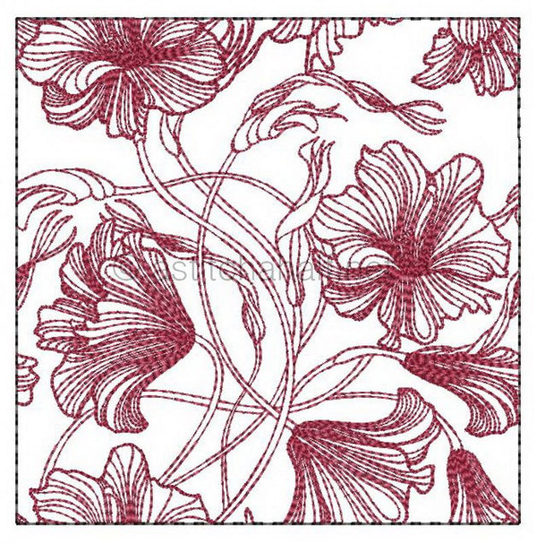 Wrinkle and Crinkle Petals Seamless Quilt Combo - aStitch aHalf