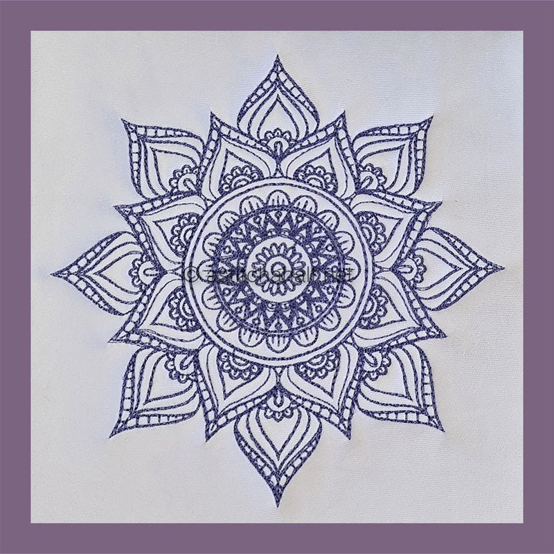 Midnight Mandala Combo - aStitch aHalf