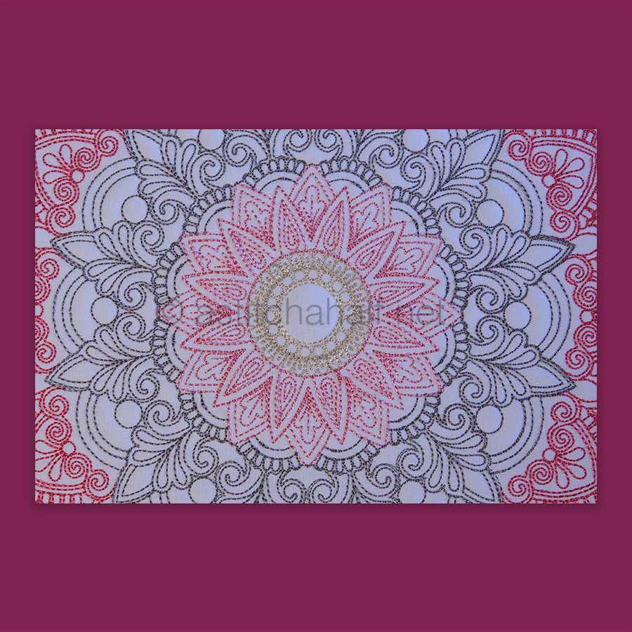 Clearwater Mandala Combo - aStitch aHalf