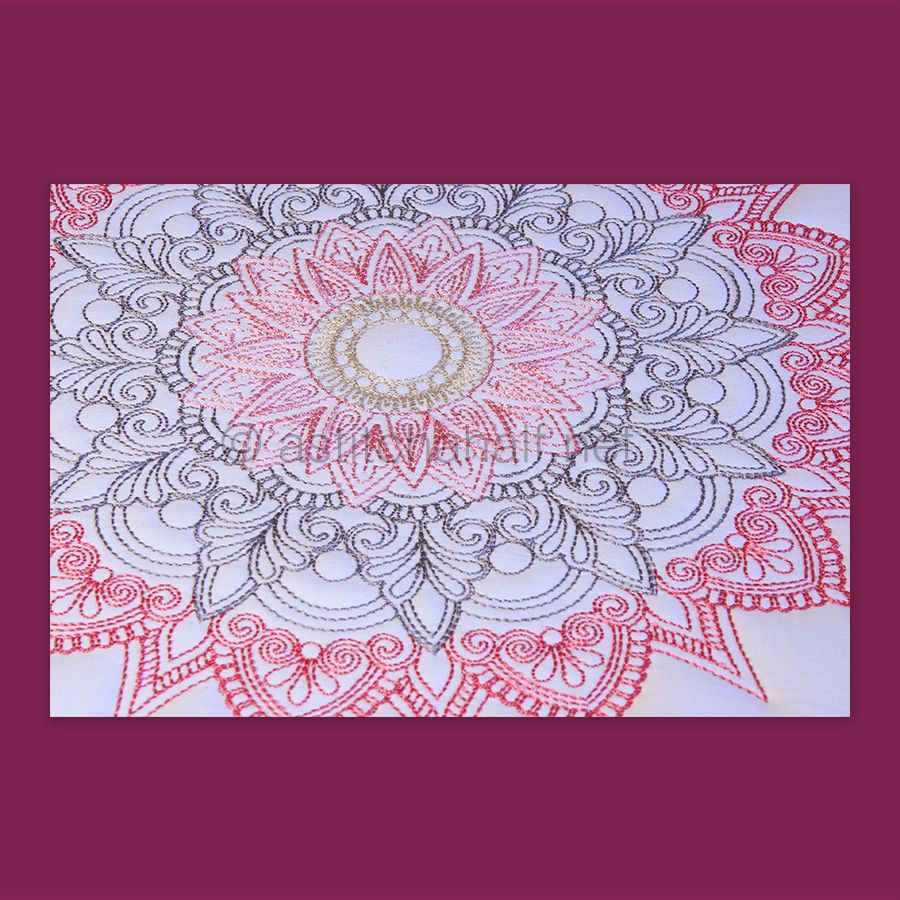 Clearwater Mandala Combo - aStitch aHalf
