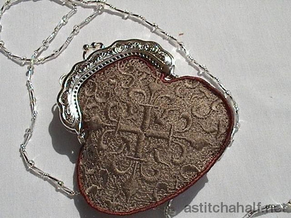 Fsl Elegant Antique Purse - aStitch aHalf