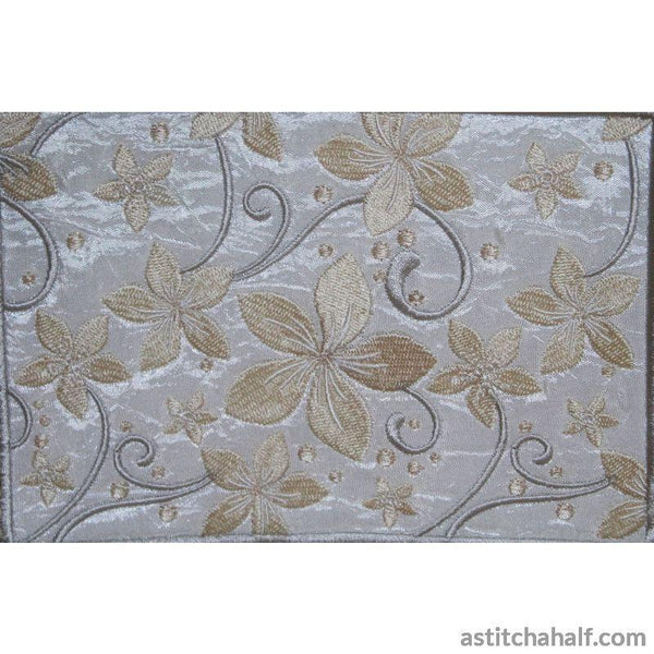 Pearly Promise Toilet Roll Holder - aStitch aHalf