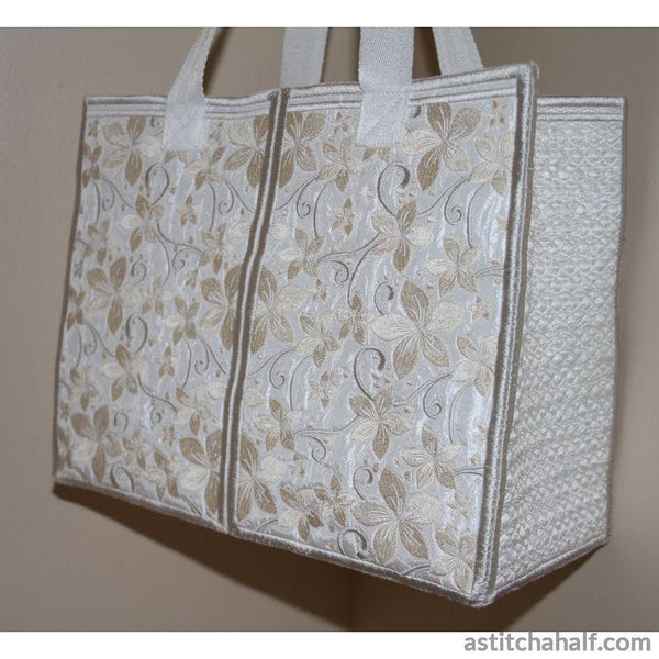 Pearly Promise Tote Bag - aStitch aHalf